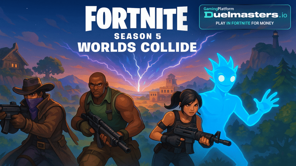 Fortnite OG Season 5 — Worlds Collide: Map & Loot Pool